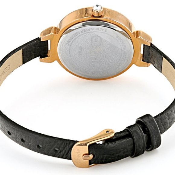 eberle | Accessories | New Rose Gold Black Eberle Austonian 2 Ladies ...